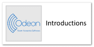 Introductions to ODEON - ODEON Room Acoustics Software