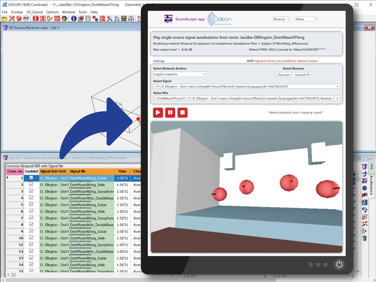 Examples - ODEON Room Acoustics Software
